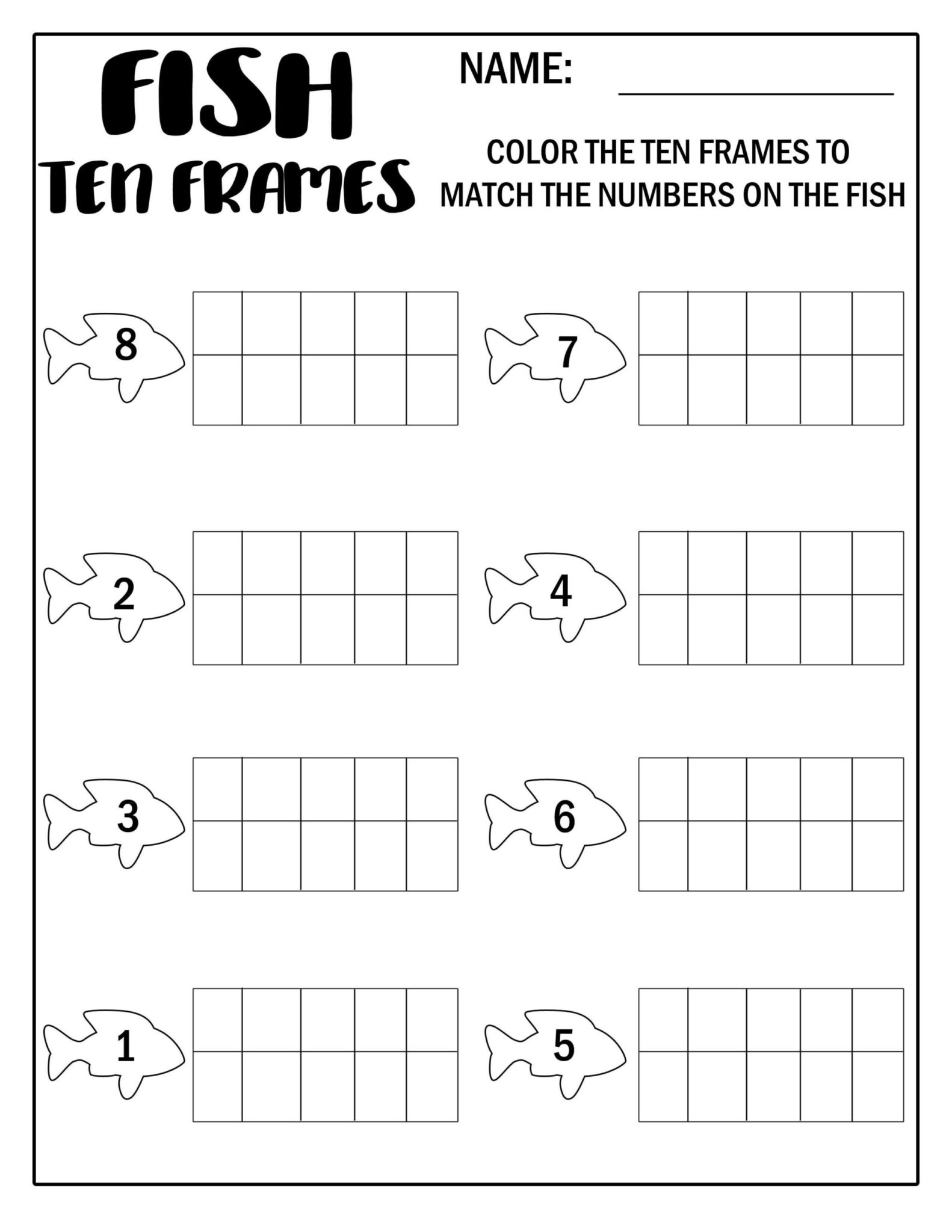 Kindergarten Math Fun Worksheets - Worksheets Printable