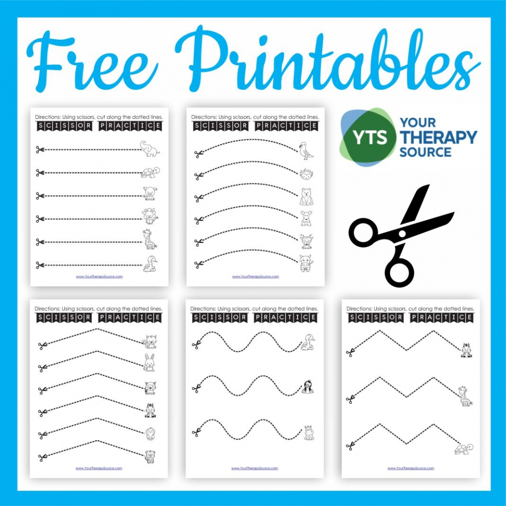 Free Printable Kindergarten Cutting Worksheets - Worksheets Printable